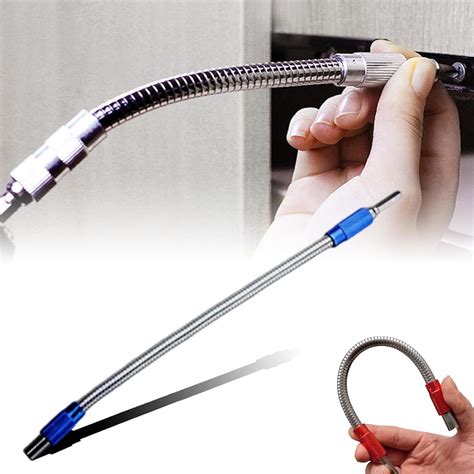 Hexagonal Shank Metal Flex Universal Extension Bit Holder Superbit Screwdriver Flexible