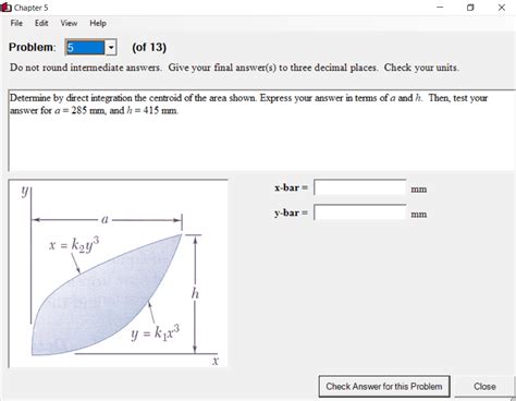 solved Х chapter 5 file edit view help problem 5 of 13 do
