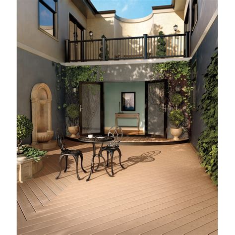 Wolf Home Products Perspective 1 In X 6 In X 12 Ft Dune Composite Deck