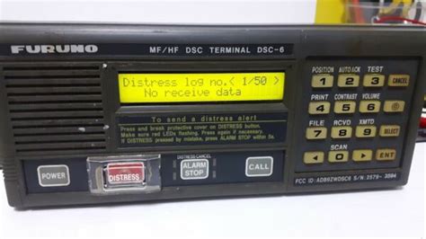 Furuno Electric Dsc 6 Mf Hf Dsc Terminal Dsc6 Marine Store Spare Industrial Sol Pte Ltd