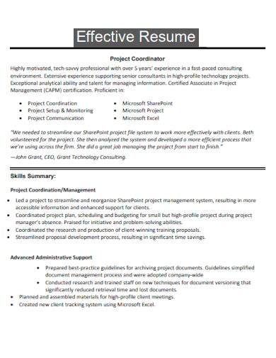 8 Beginner Resume Examples To Download