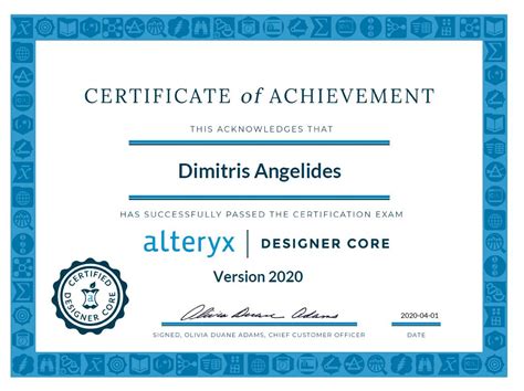 Have A Look At My Alteryx Designer Core Certification Dimitris Angelides