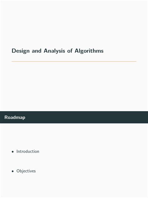 Daa Unit 1 Pdf Time Complexity Algorithms