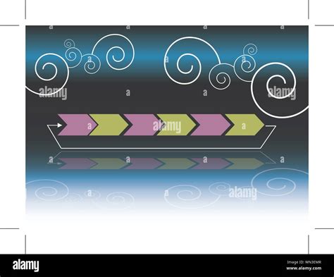 Swirl Arrow Chart Stock Vector Image And Art Alamy