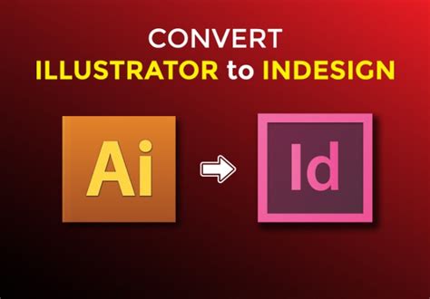 Convert Adobe Illustrator File To Indesign And Vice Versa By Alta
