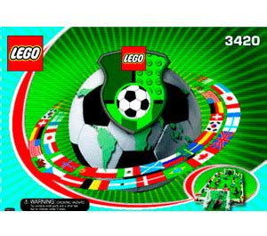 Lego Championship Challenge Ii Set French 3420 3 Instructions Brick