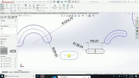 Solidworks Sketch Entities Tutorial 14 YouTube