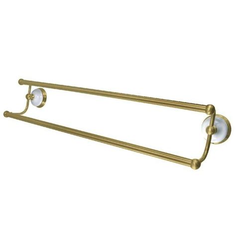 Kingston Brass Ba1113bb 24 In Victorian Dual Towel Bar Brushed Brass