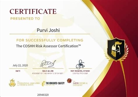 Coshh Continuouslearning Chemicalengineering Chemicalsafety Purvi Joshi