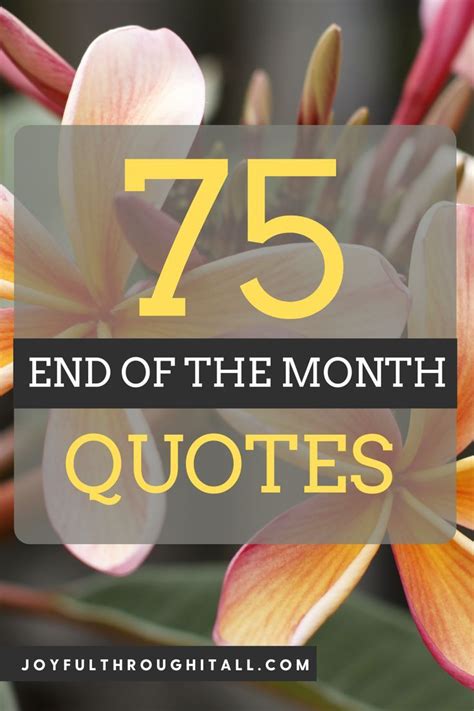 Start Fresh With These 75 Last Day Of The Month Motivational Quotes