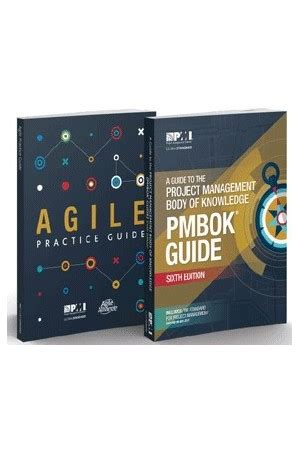 PMBOK GUIDE 6TH EDITION AND AGILE PRACTICE GUIDE Pmbok Project Management Books Project