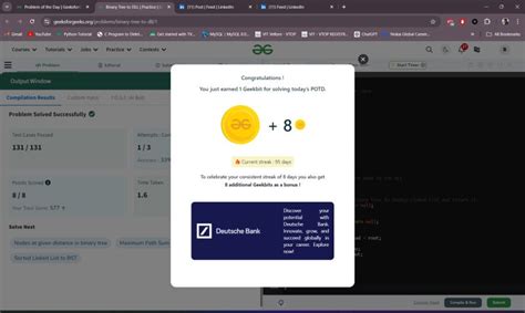 Geekstreak2024 Geekstreak2024 Deutschebank Coding Problemsolving