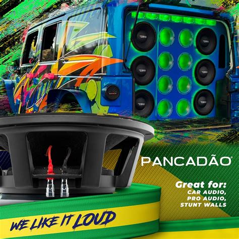 Ds18 Pro 15kp124 PancadÃo 12 Brazilian Mid Bass 4 Ohms 3000 Watts
