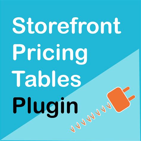 Woocommerce Storefront Pricing Tables Plugin Just 10 V 110