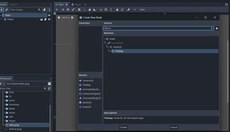 Lets Learn Godot 4 By Making An Rpg — Part 4 Game Tilemap And Camera