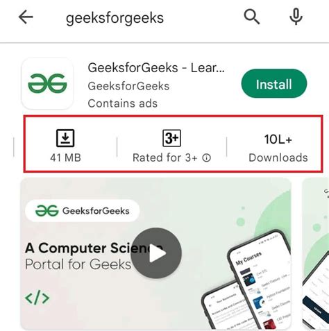 How To Download Free Apps On Android Geeksforgeeks