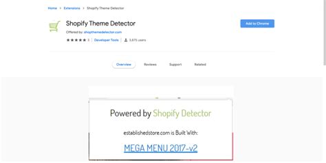 Shopify Theme Detector Working Theme Checker