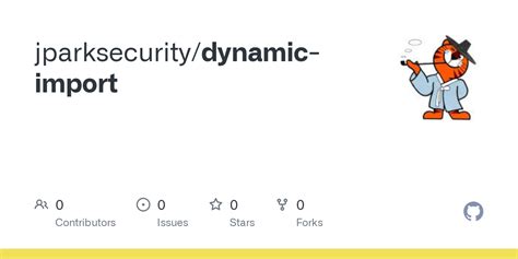 Github Jparksecuritydynamic Import