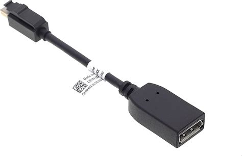Amazon Com Dell Adapter Mini Displayport To Displayport Male To