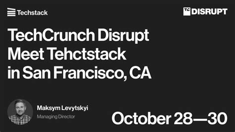 Techcrunchdisrupt2024 Techstack Ltd