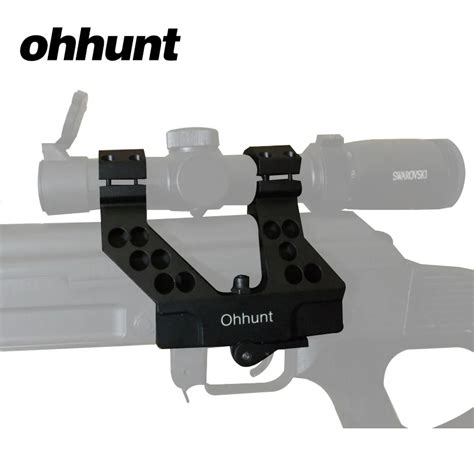 Ohhunt Tactical AK AK Side Rail Scope Mount Quick Detach With Integral Inch Mm Mm