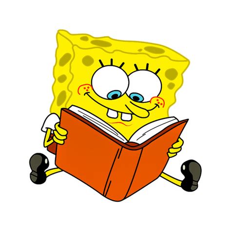 Spongebob Reading Inspire Uplift