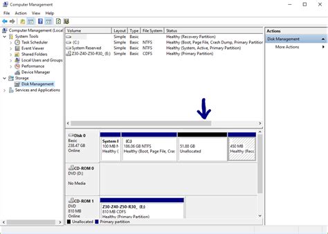Split Shrink A New Volume In Windows 10