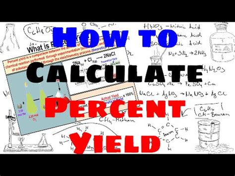 How To Calculate Percent Yield YouTube