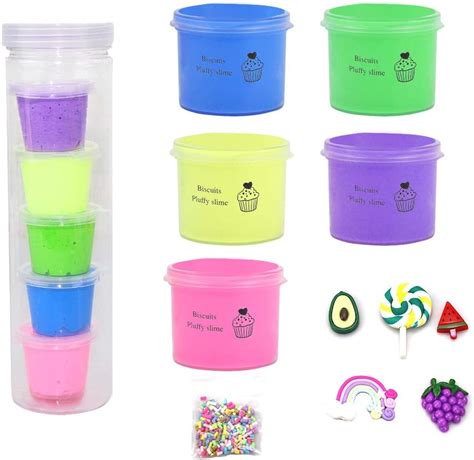 Fluffy Putty Bestzy Fluffy Slime Putty Slime Slime Kit Set For Girls