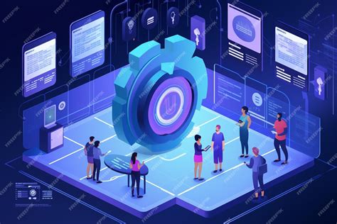 Premium Photo Cyber Security Company Developers Encrypting Cloud