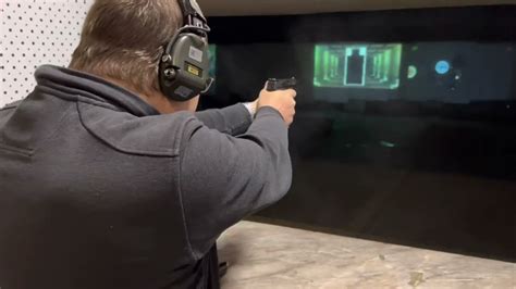 CZ P-10 C, 9x19 мм. Интерактивный тир, движущиеся мишени. Балтийский ...