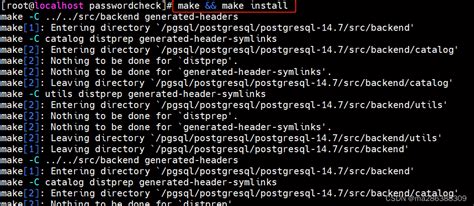 Postgresql数据库安全加固（一）——设置密码复杂度postgresql密码复杂度 Csdn博客