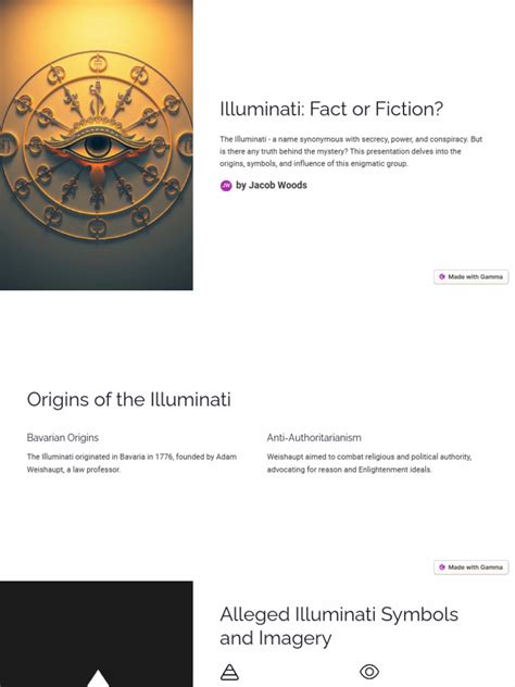 Illuminati Fact Or Fiction Pdf Illuminati Conspiracy Theory
