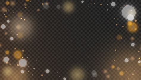 검은 색 배경에 고립 된 빛나는 입자가 많이 있는 빛나는 빛 효과 디포커스 반짝이 먼지가 있는 벡터 별 구름 미러볼에 대한 스톡 벡터 아트 및 기타 이미지 Istock