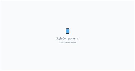 Style Components Free React Tailwind Component