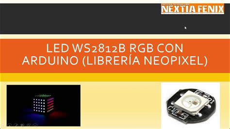 Led Neopixel Ws2812b Demo Control Con Arduino Youtube