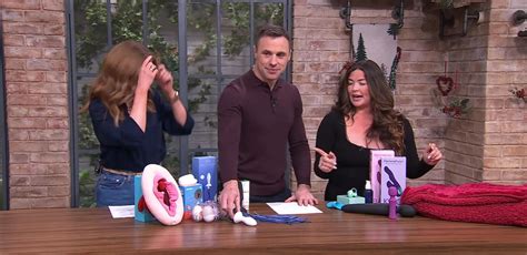 Ireland Am Star Tommy Bowe Left Dying Live On Air During Sex Toy Segment The Irish Sun