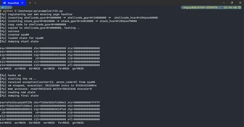 Github Hugsybochscpu Python Python Bindings For Bochscpu