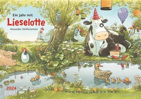 Die Kuh Lieselotte 2024 ‒ Erfunden Und Illustriert Von Alexander