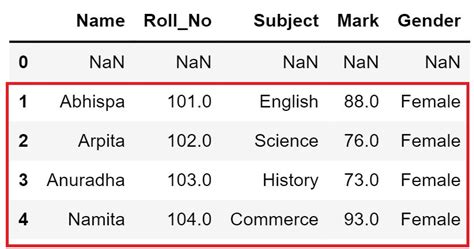Pandas Dataframe ‘where Method Praudyog