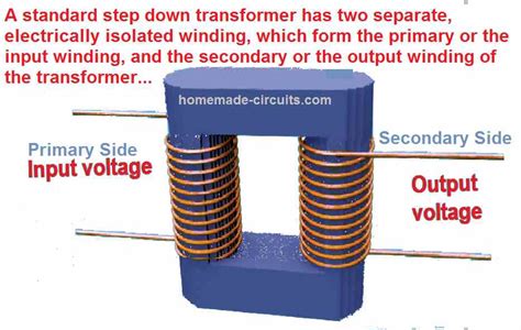 Equivalent Circuit Of A Two Winding Transformer Shown