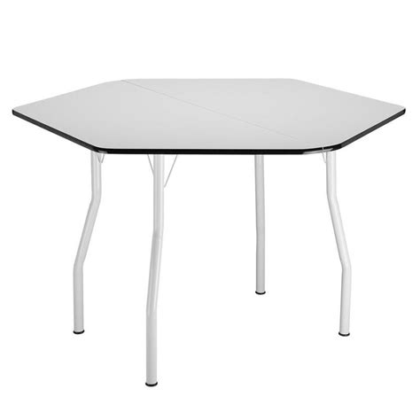 Mesa De Cozinha Hexagonal 6 Lugares 112m Catherine Branco Brastubo