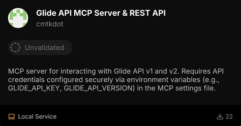 Glide Api Mcp Server And Rest Api Mc · Lobehub