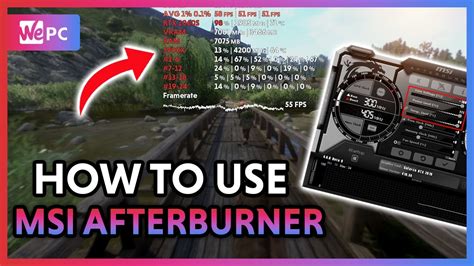 How To Use Msi Afterburner Overclocking Custom Fan Curves And Stability Testing Wepc Youtube