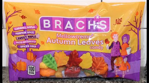 Brachs Mellowcreme Autumn Leaves Caramel Apple Pumpkin Spice Sweet