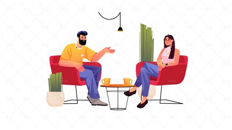 Interview Show Illustration Graphics Motion Array