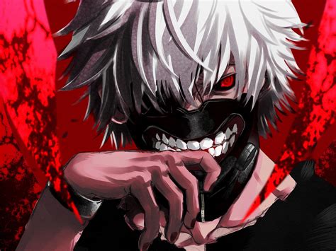 1920x1440 Tokyo Ghoul Kaneki Ken Art Mask Face Wallpaper Coolwallpapersme