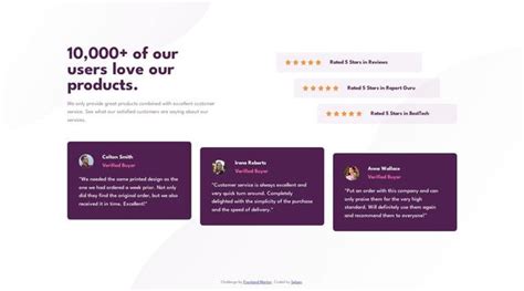 Frontend Mentor Social Proof Section Using Html Css Grid And Flexbox
