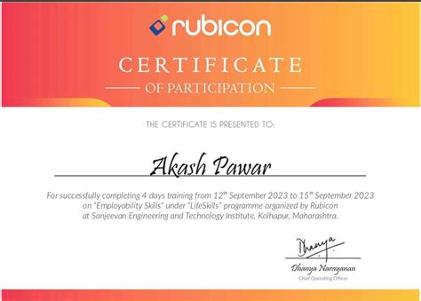 Akash Pawar On Linkedin Rubicon