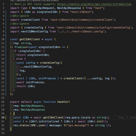 Import I18n From Next I18next Works On Apisfunctions But Not